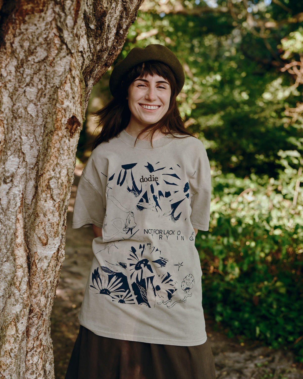 Dodie Flower Tee - Dodie UK